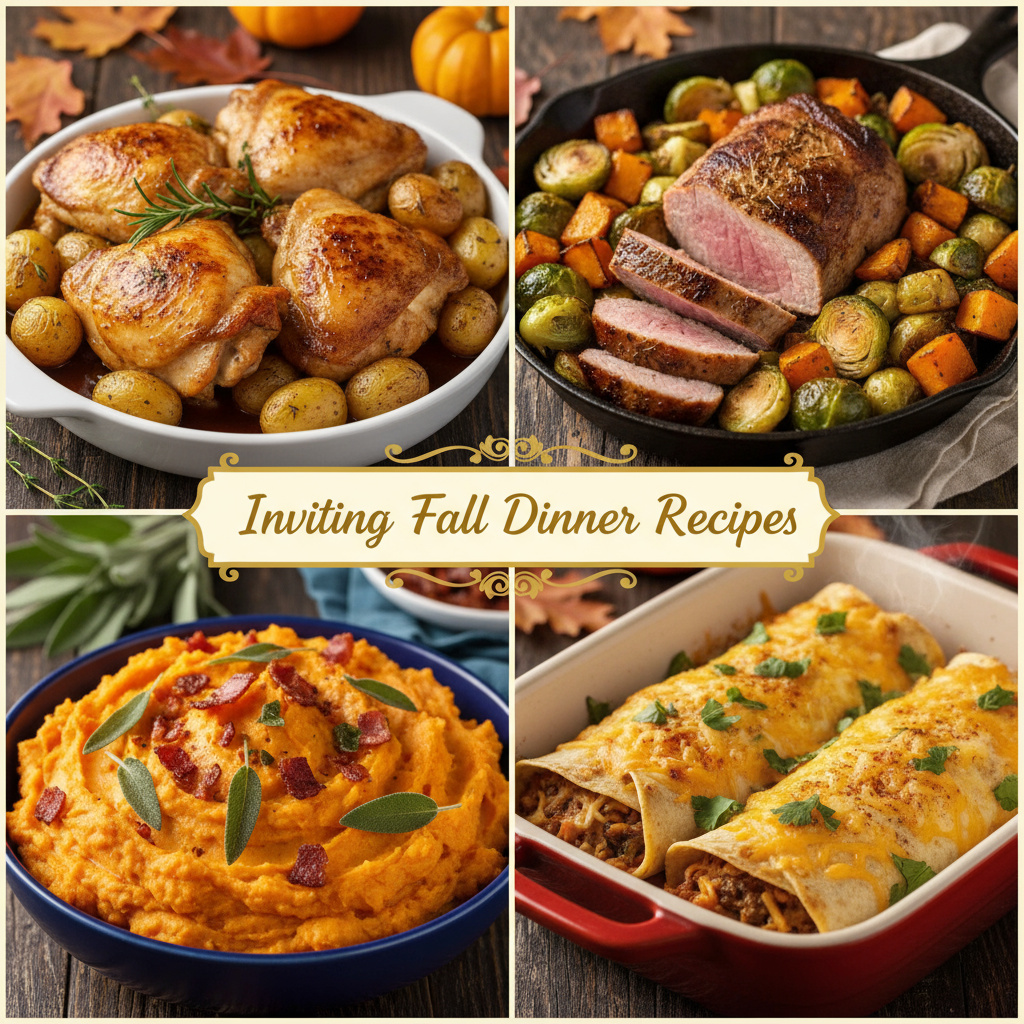 Savor Autumn's Warmth: 17 Irresistible Fall Dinner Recipes to Warm Your ...